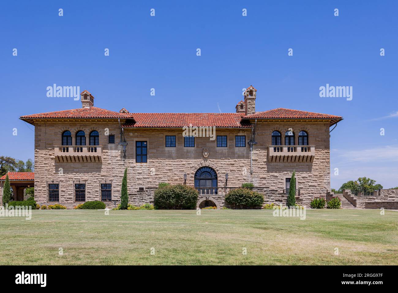 Marland mansion hi-res stock photography and images - Alamy