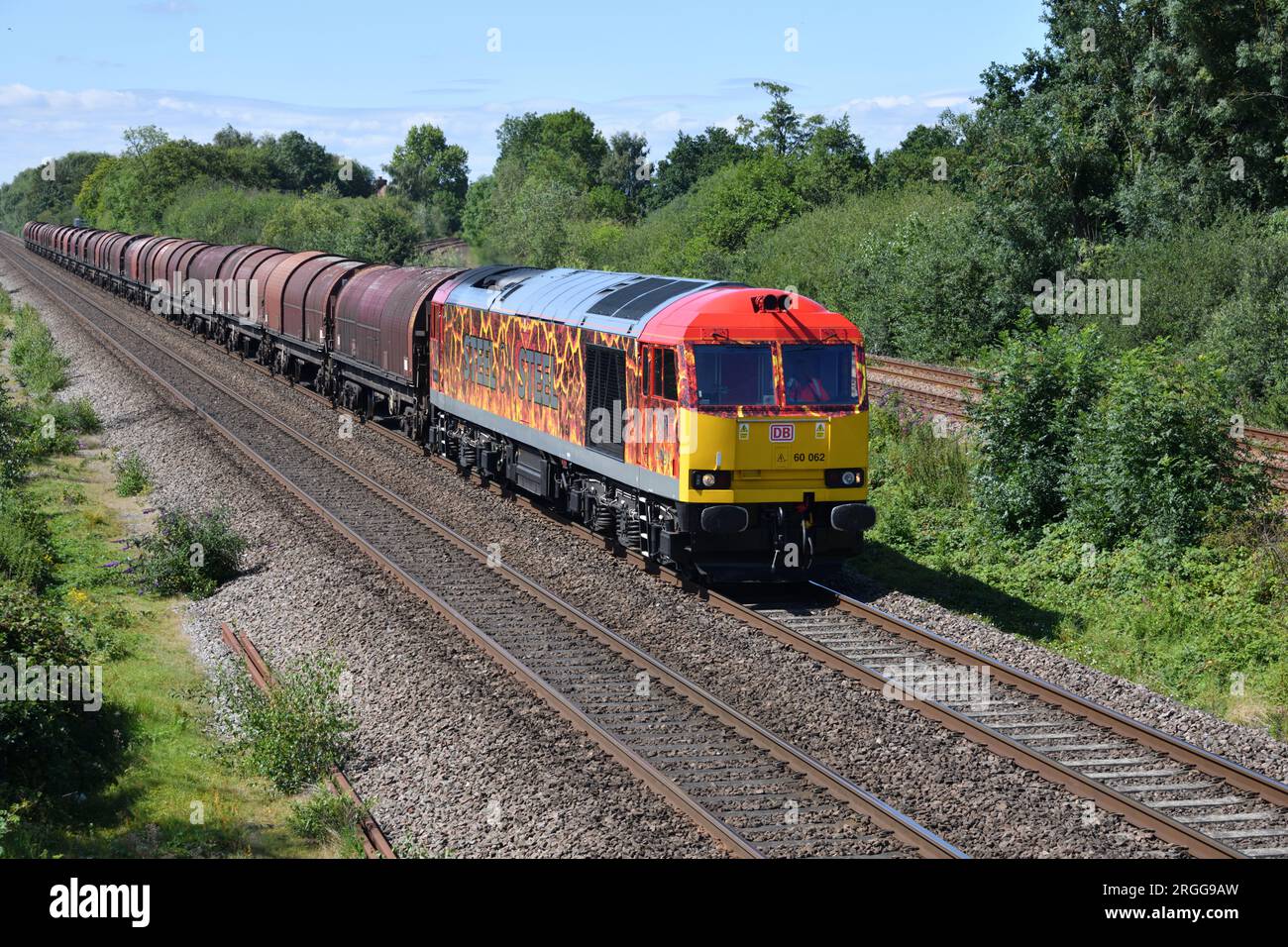 DB Cargo Class 60 Diesel Electric locomotive 60062 Sonia in Steel on ...