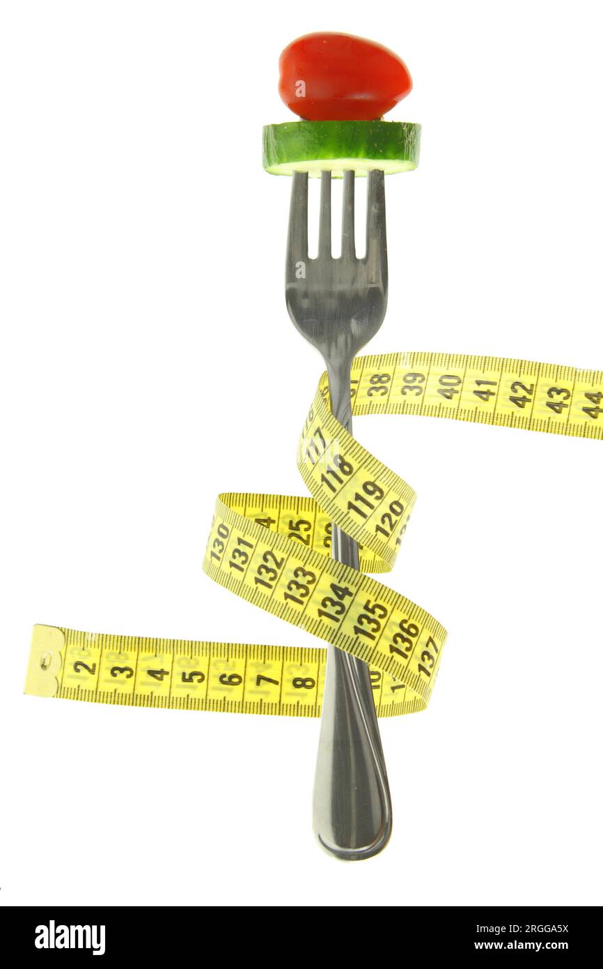 Healthy diet, vegetable on a fork isolated on white transparent ...