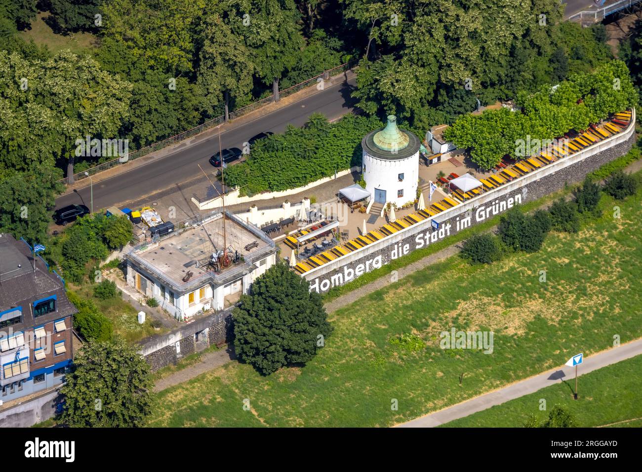 Harbor tower beer garden hi-res stock photography and images - Alamy