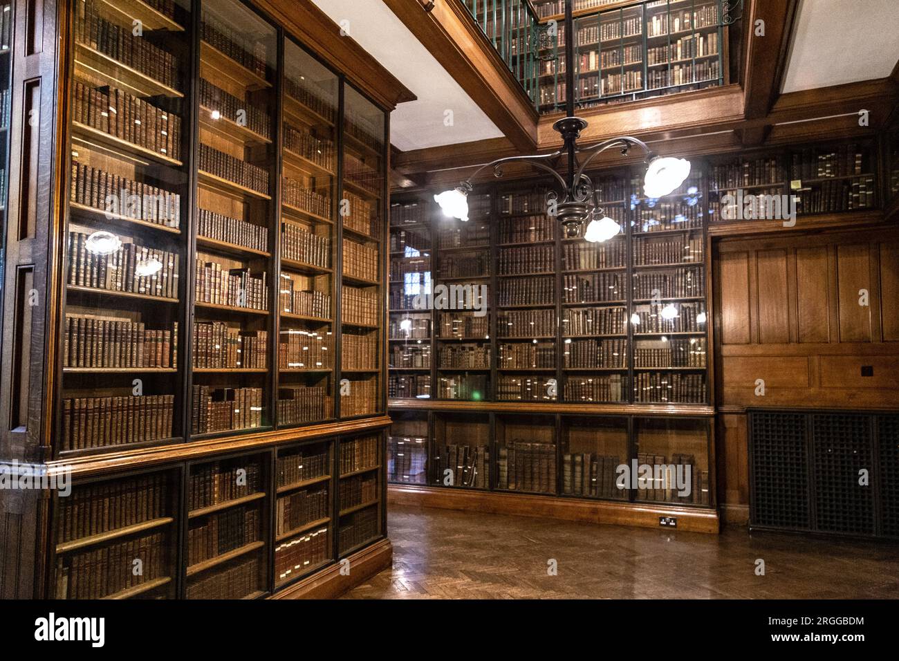 Spencer and Crawford Rooms at John Rylands Library, Manchester, UK ...