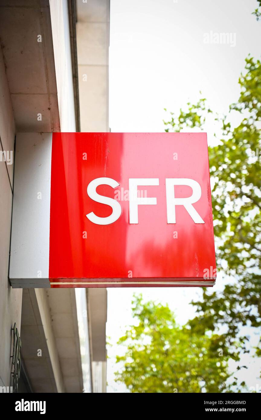 Sfr logo hi-res stock photography and images - Alamy