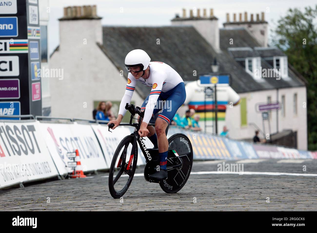 Great Britain’s Josh Charlton after finishing in 6th place in the Men ...