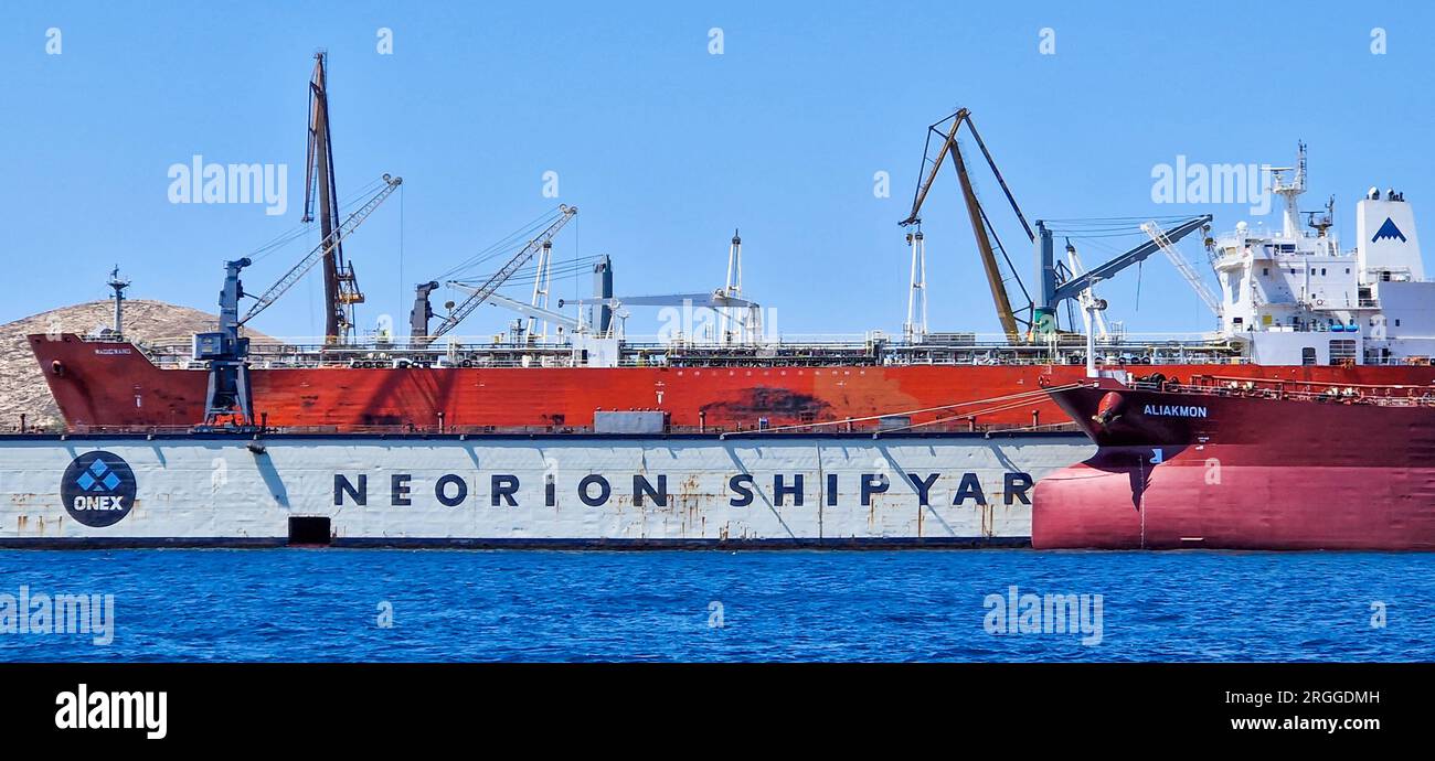Onex neorion shipyard hi-res stock photography and images - Alamy