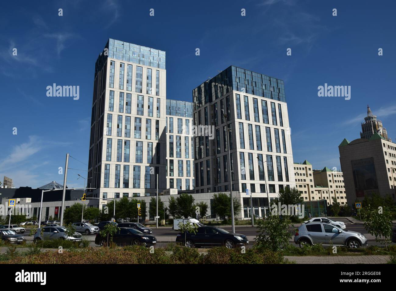 Modern buildings in Astana, capital of Kazakhstan Stock Photo - Alamy