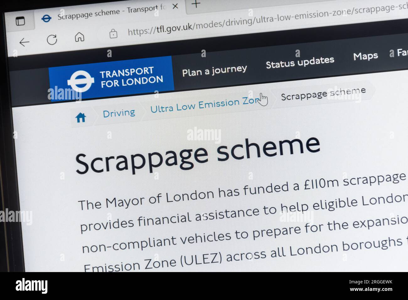 August 2023, ULEZ Expansion. To help clear London's air and improve ...