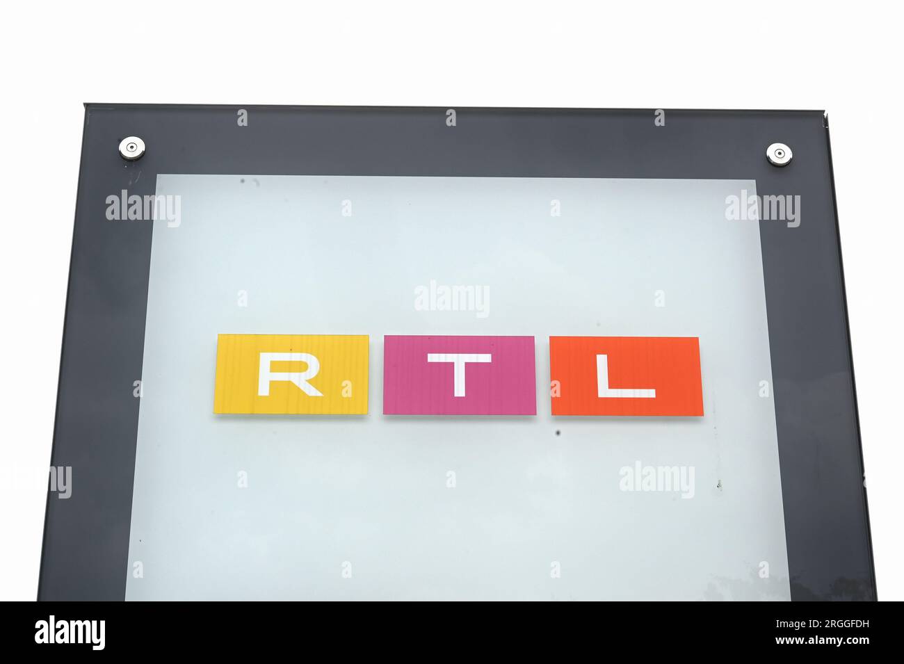 Cologne, Germany. 09th Aug, 2023. Logo of RTL Television, a German ...