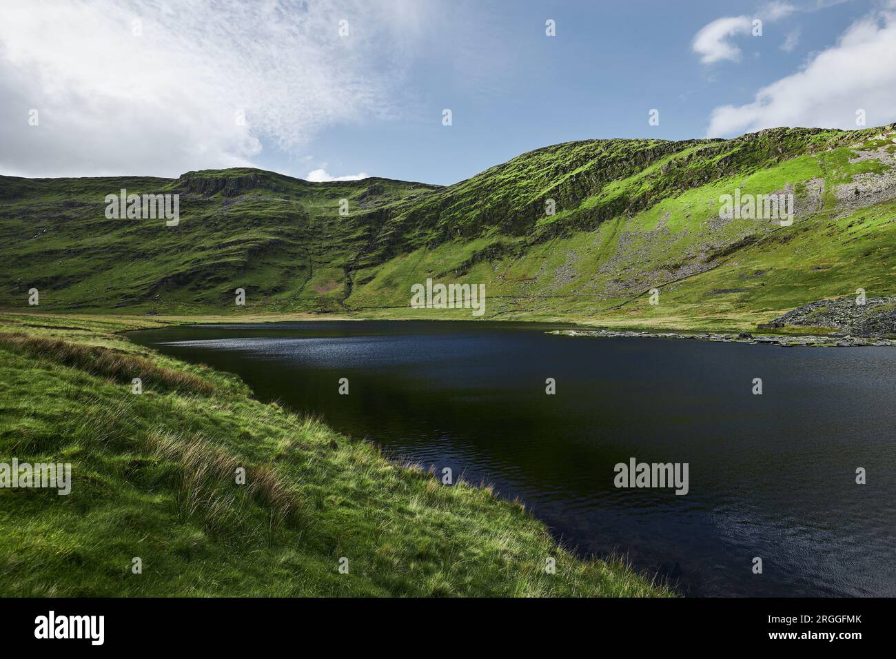 Slate mine in Snowdonia NP in Wales Stock Photo - Alamy