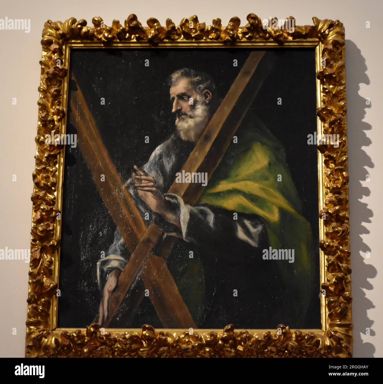 Saint Andrew circa 1605 by El Greco Stock Photo - Alamy