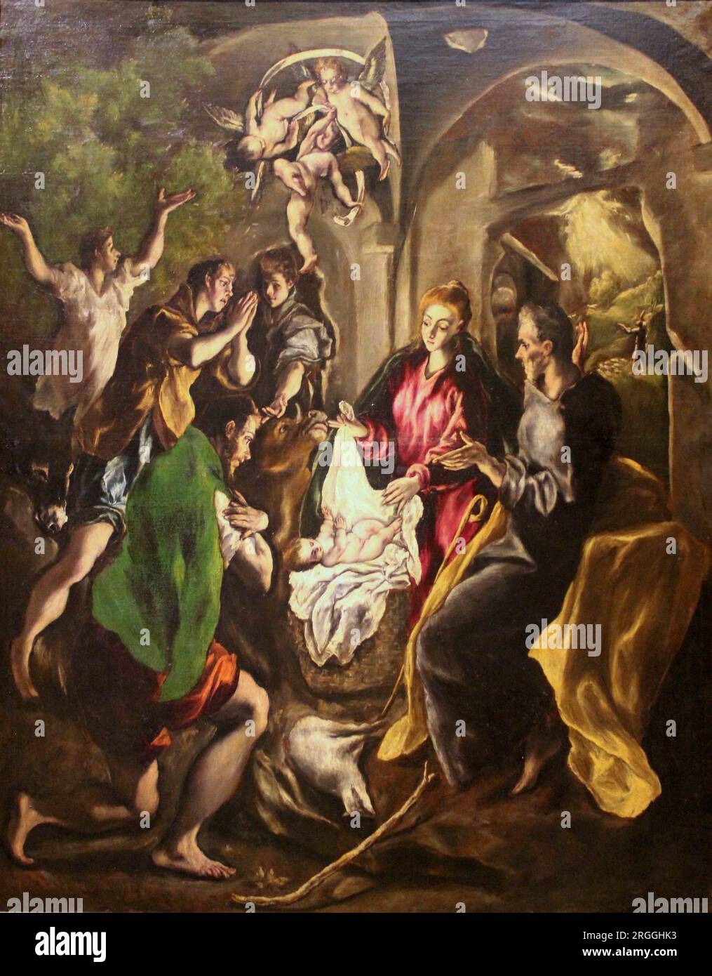 El Greco The Adoration Of The Shepherds