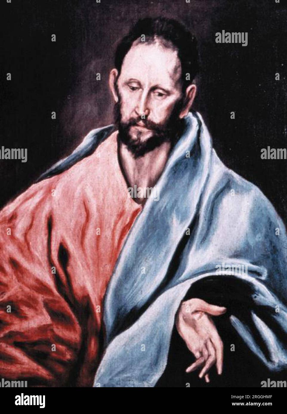 St. James the Less circa 1595 by El Greco Stock Photo - Alamy