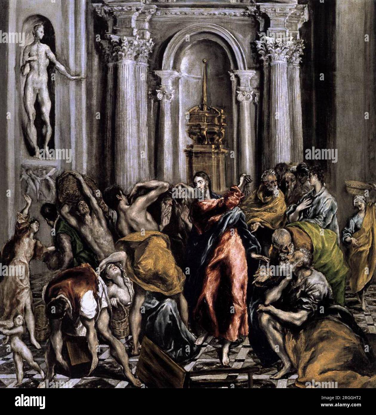 Christ Driving the Money Changers from the Temple between circa 1610 ...