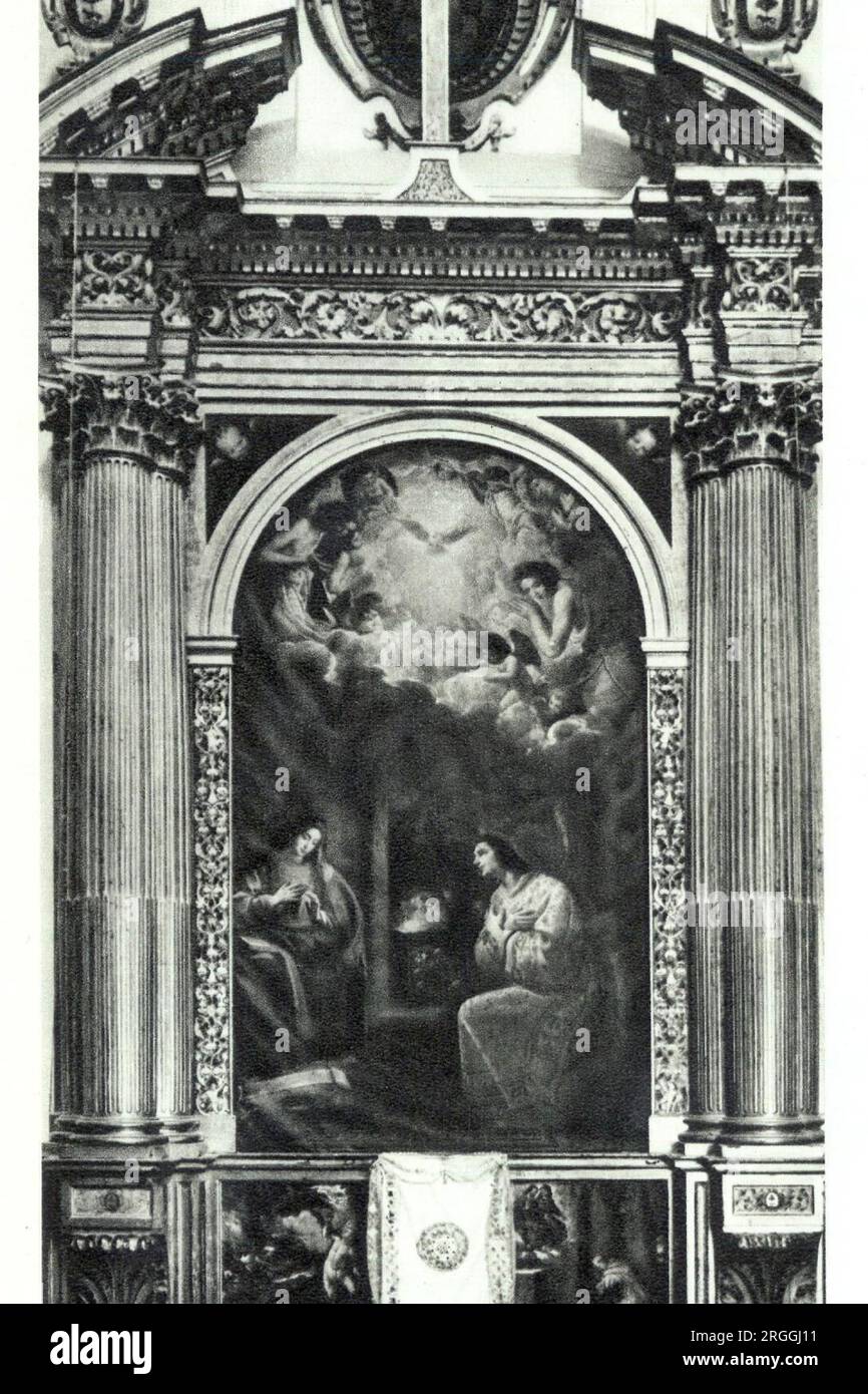 Altarpiece santo domingo antiguo hi-res stock photography and images ...