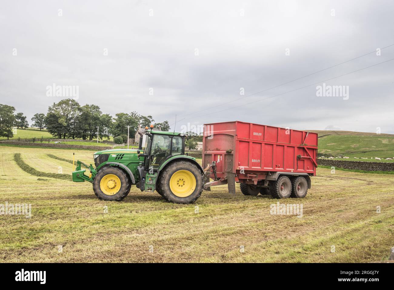 Silage making hi-res stock photography and images - Alamy