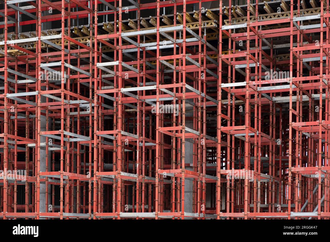 Assembled scaffolding Construction Technology for Tall Buildings ...