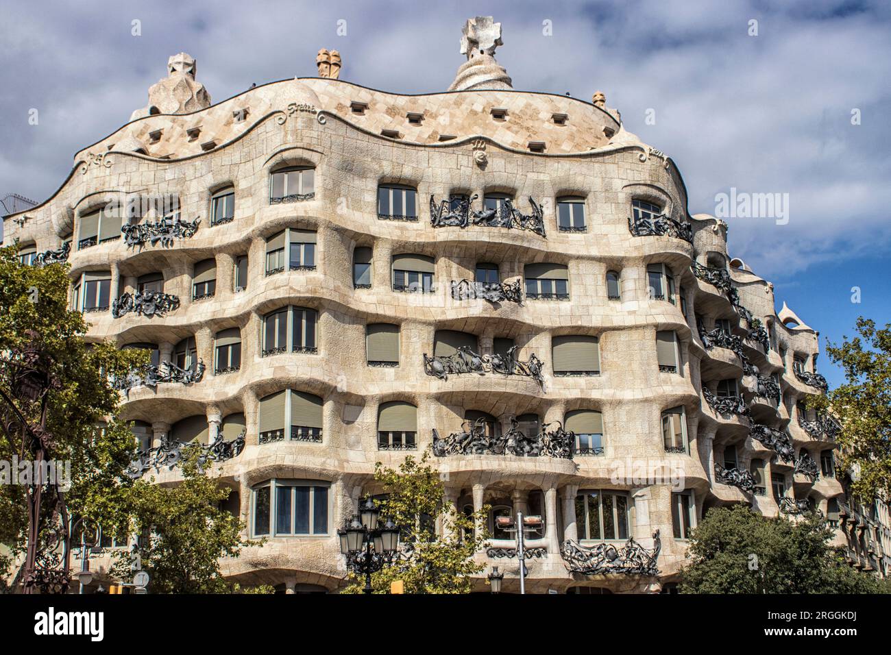 The Gaudi building was finished in February 1914. As with many other ...