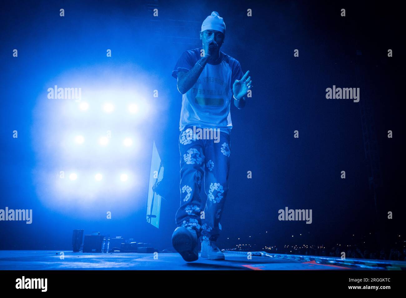 Roskilde, Denmark. 29th, June 2023. The British rapper Central Cee ...