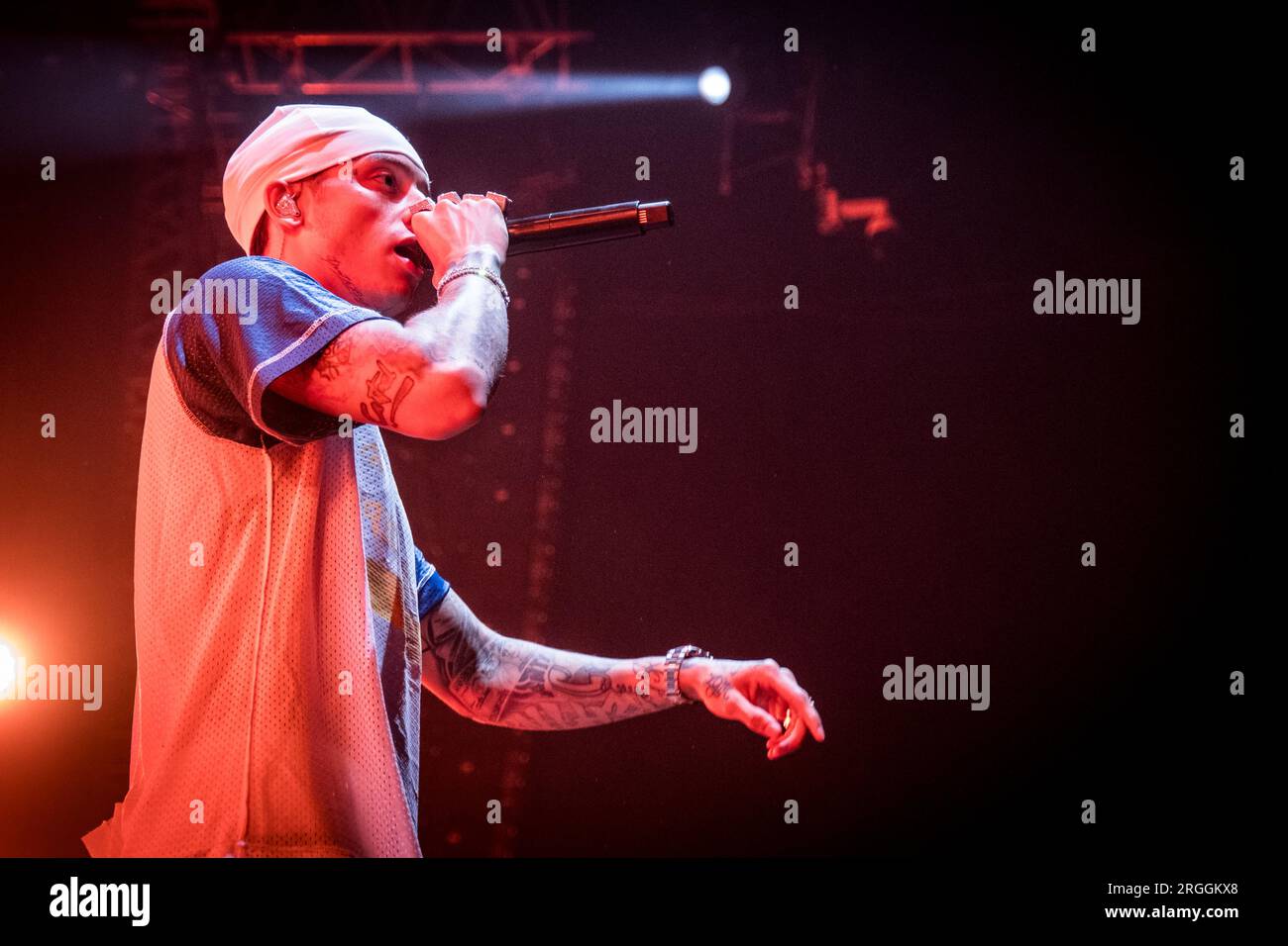 Roskilde, Denmark. 29th, June 2023. The British rapper Central Cee ...