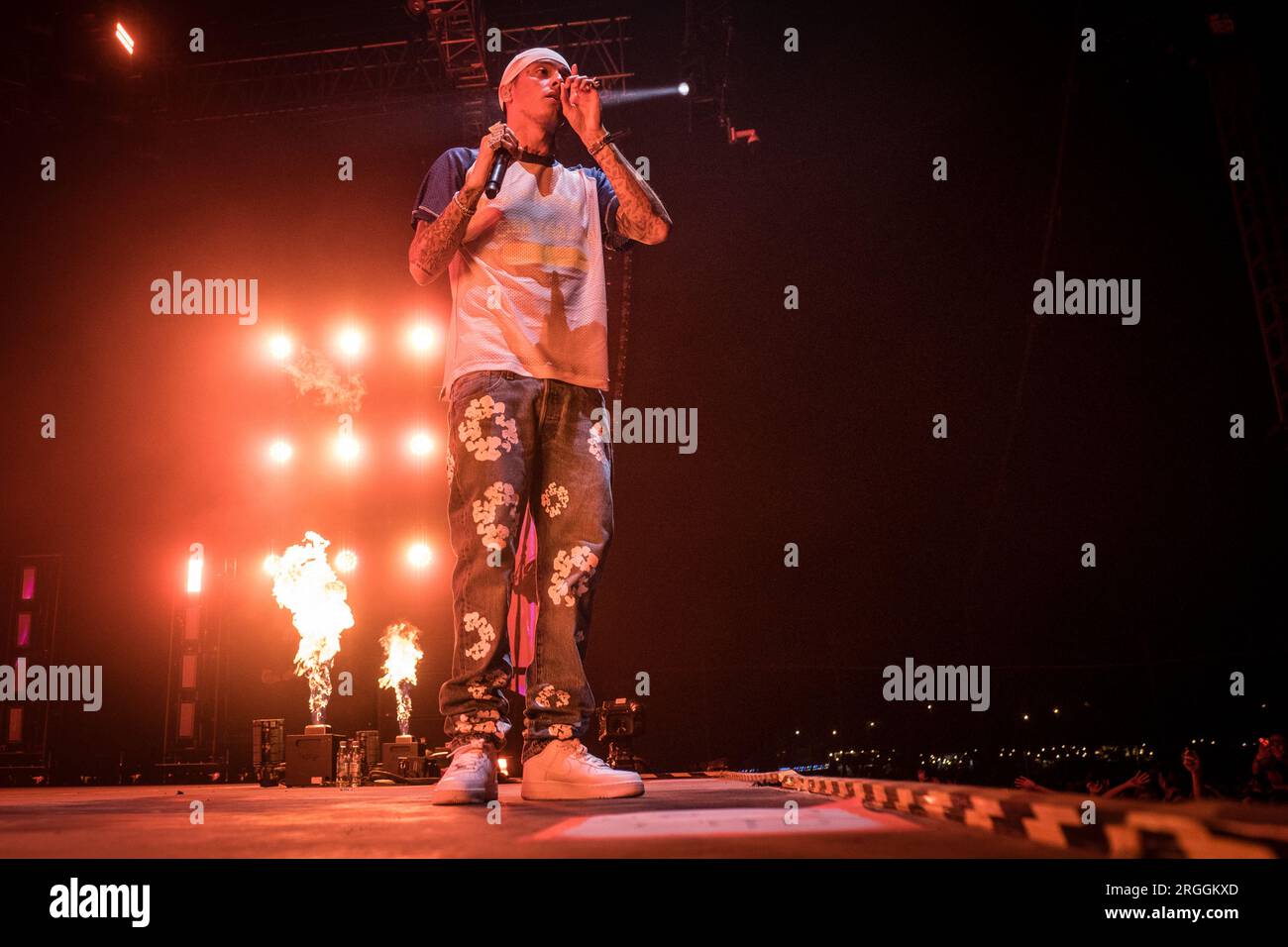 Roskilde, Denmark. 29th, June 2023. The British rapper Central Cee ...