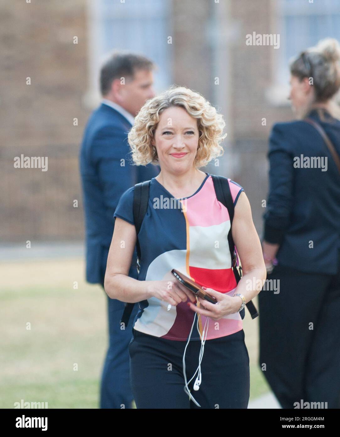 London 7th July 2022 Cathy Newman, journalist and presenter on Channel ...