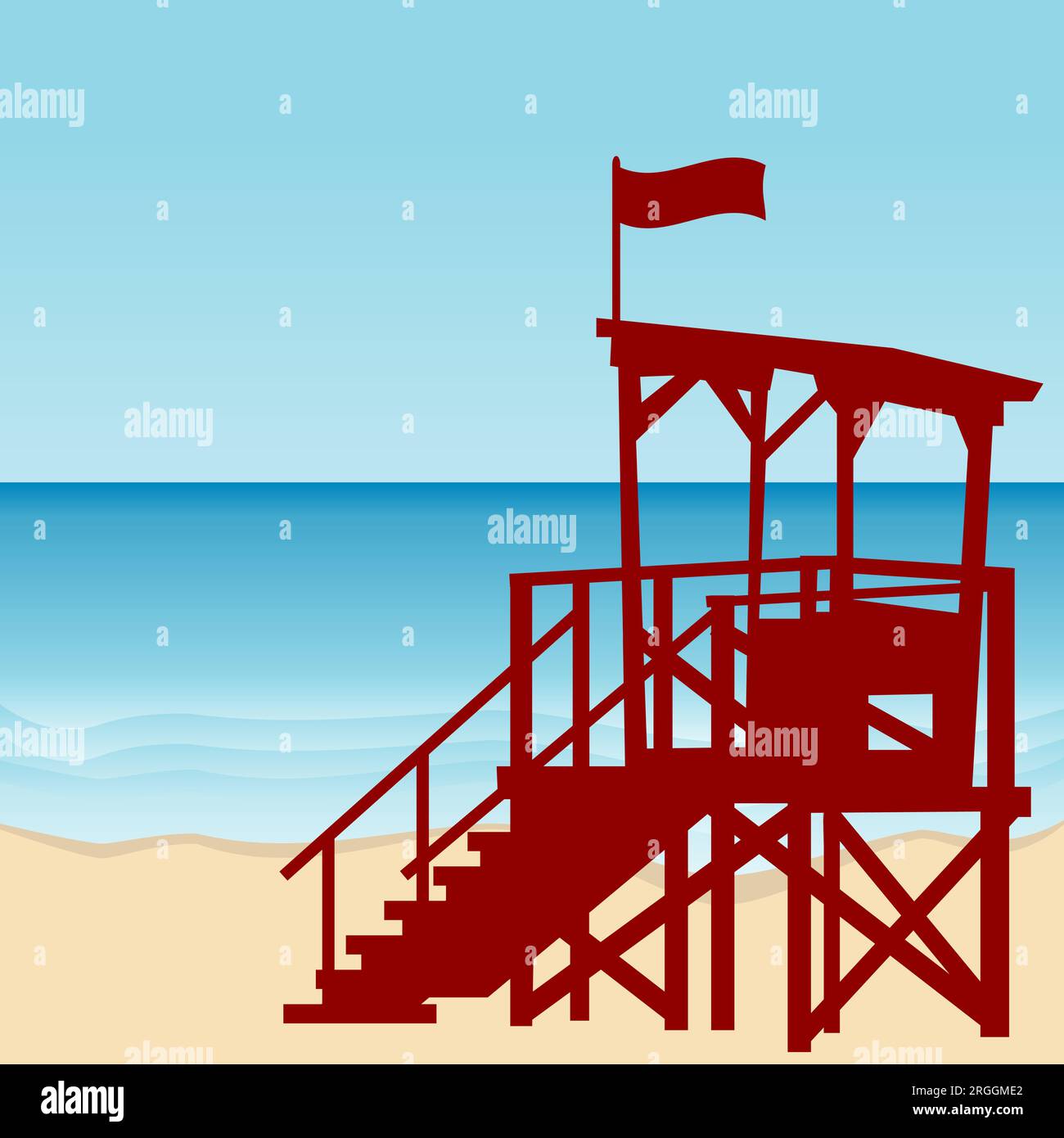 Safety coastal Stock Vector Images - Alamy