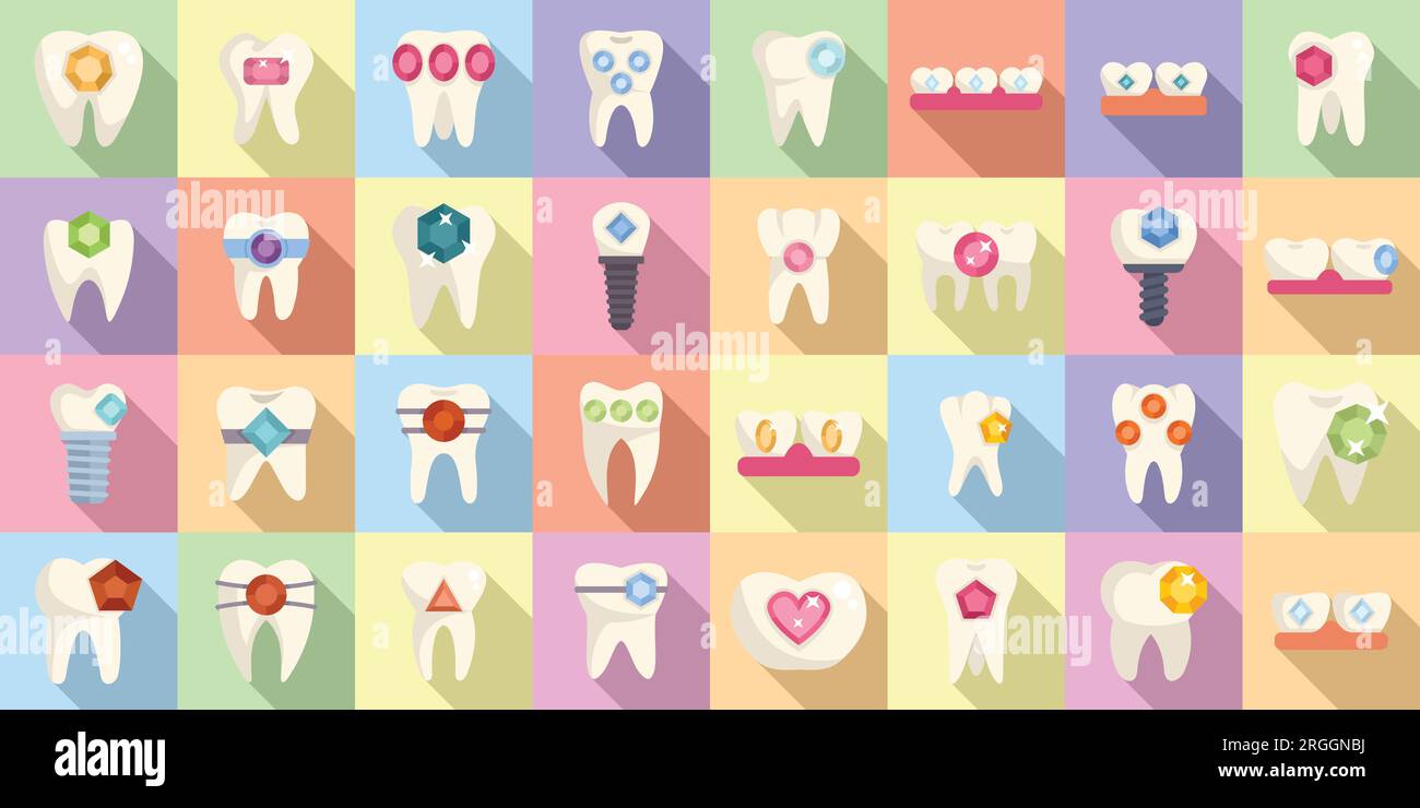 Tooth gems hi-res stock photography and images - Alamy