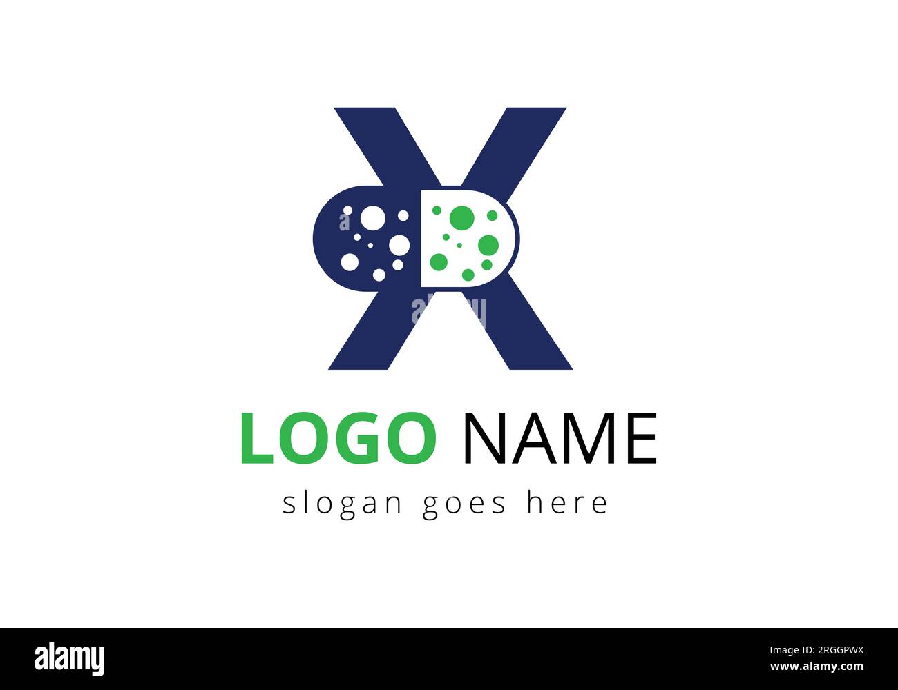 Letter X Medicine Tablet Logo Concept for Healthcare Logo Sign Vector ...
