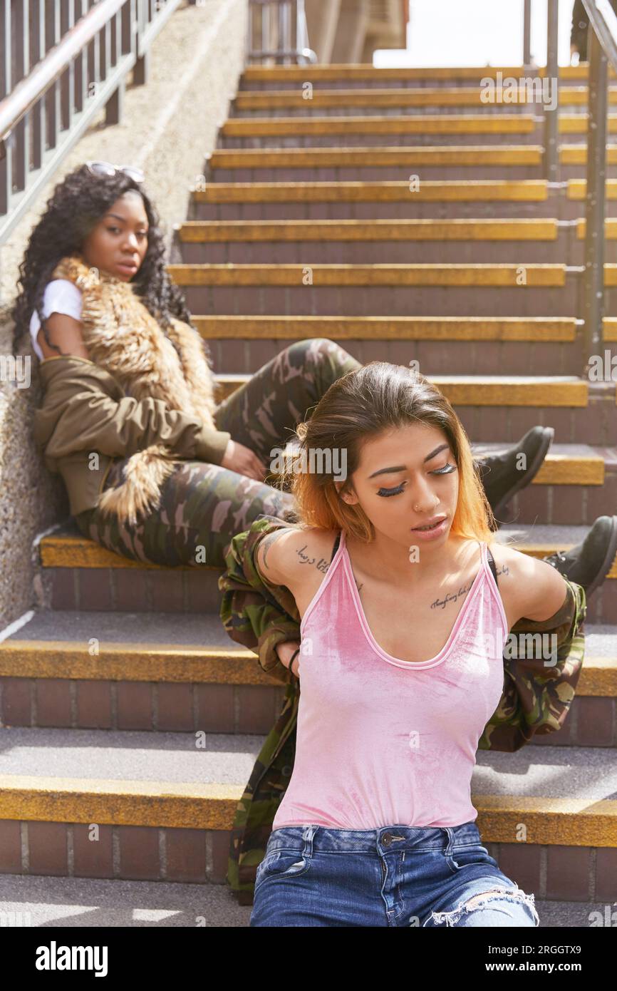 Females generation vertical hi-res stock photography and images - Alamy