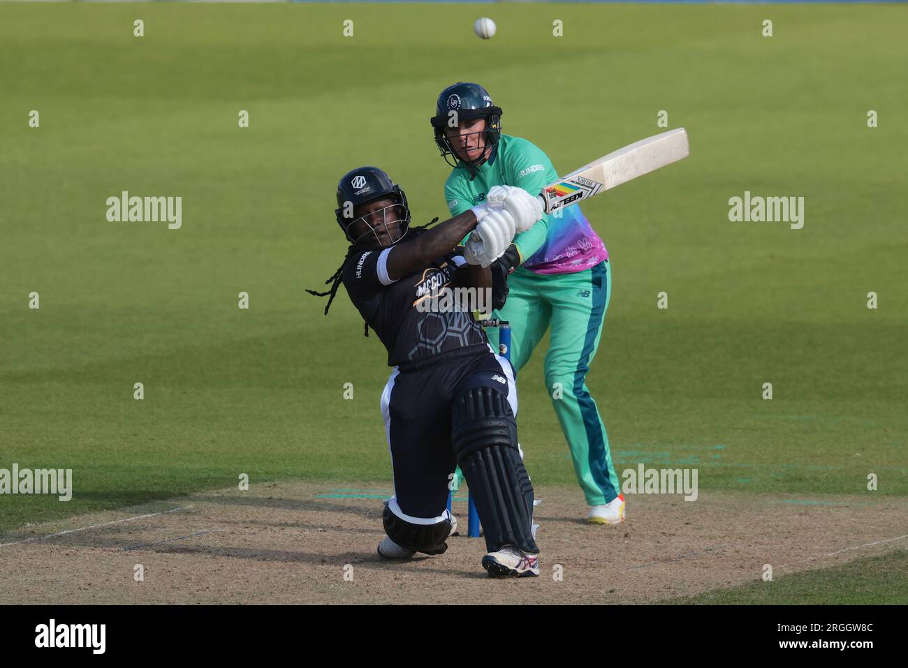 London, UK. 9th Aug, 2023. Deandra Dottin of the Manchester Originals ...