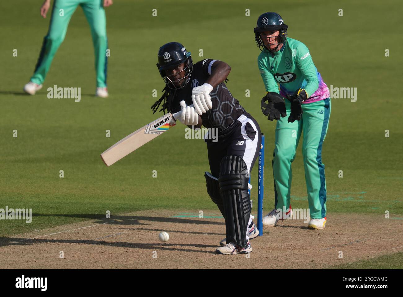 London, UK. 9th Aug, 2023. Deandra Dottin of the Manchester Originals ...