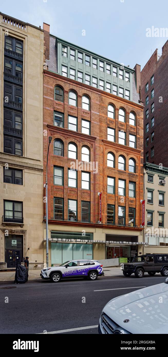Greenwich Village: Romanesque Revival 66 Fifth Avenue, now a Sheila C ...