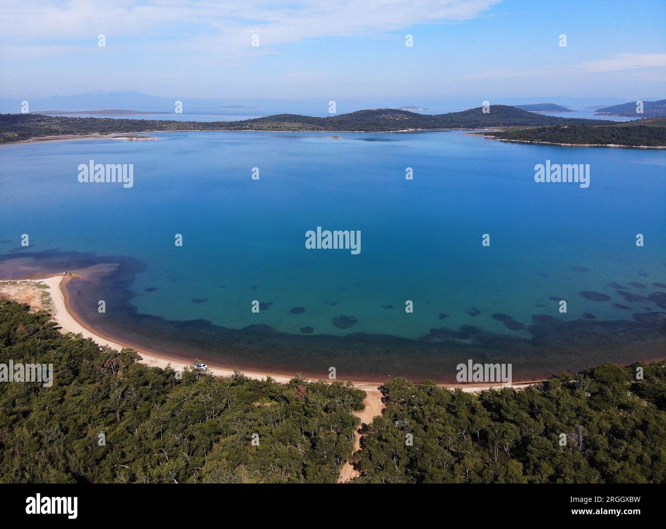 Kumru Cove is in Ayvalik, Turkey Stock Photo - Alamy
