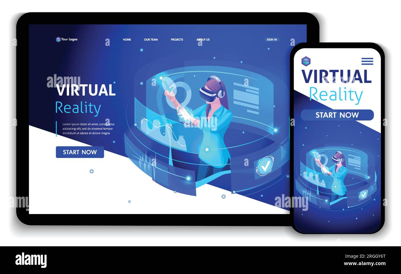 Adaptive 3d vector vectors hi-res stock photography and images - Alamy