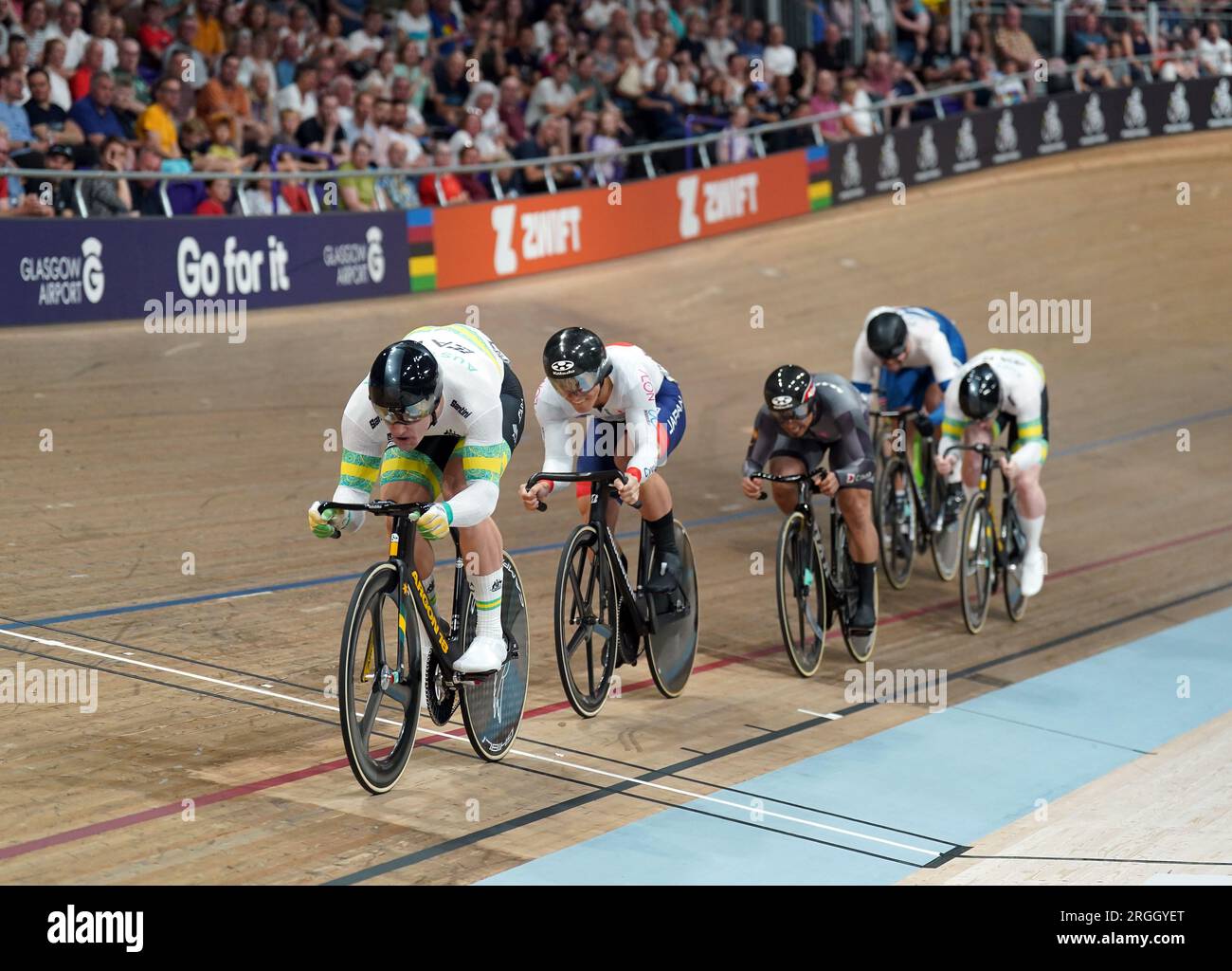 Australia’s Matthew Glaetzer crosses the line to place 7th in the Men ...