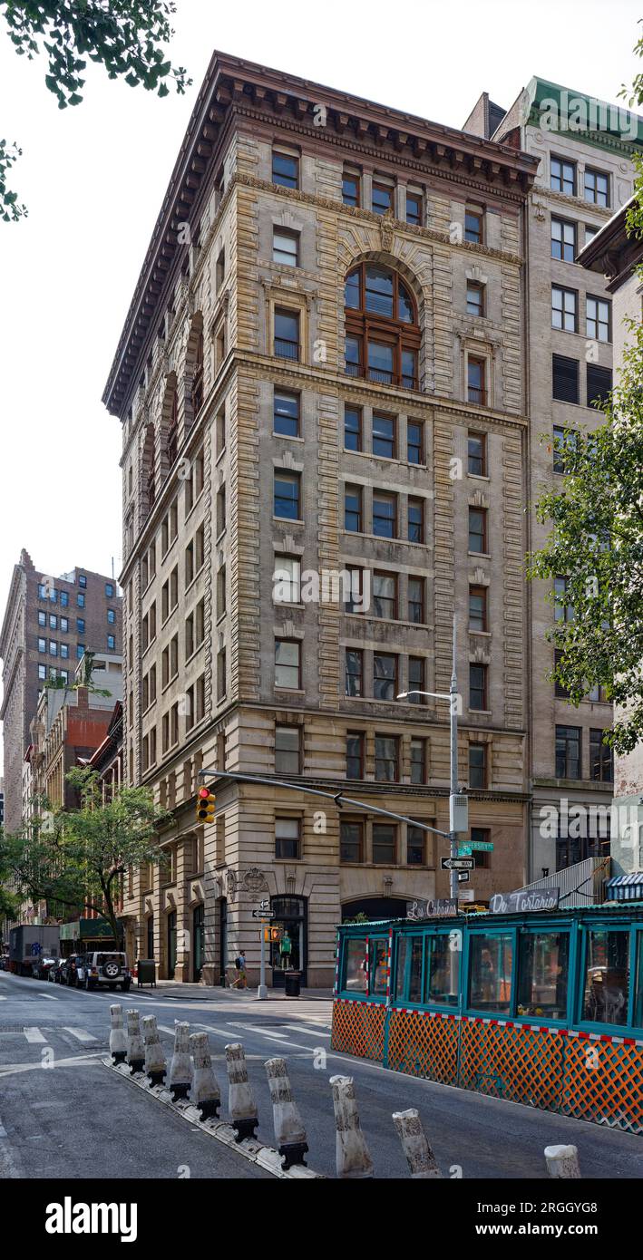 Greenwich Village: 99 University Place is the former headquarters of ...