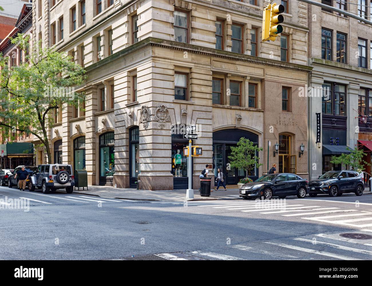 Greenwich Village: 99 University Place is the former headquarters of ...