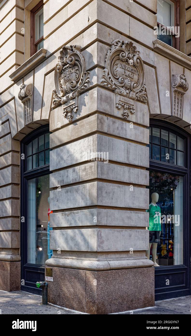 Greenwich Village: 99 University Place is the former headquarters of ...