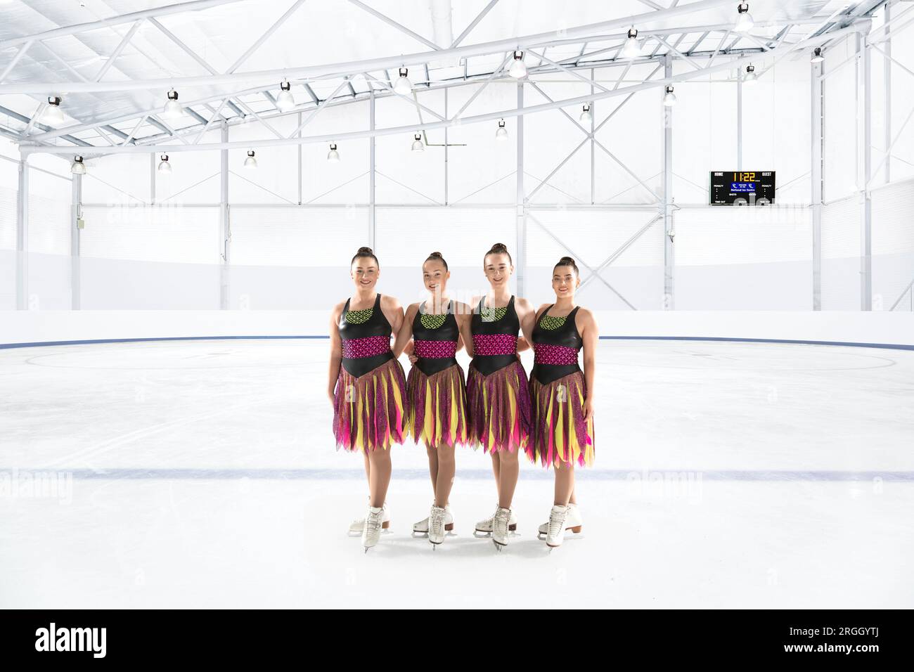 Synchronized skating hi-res stock photography and images - Alamy