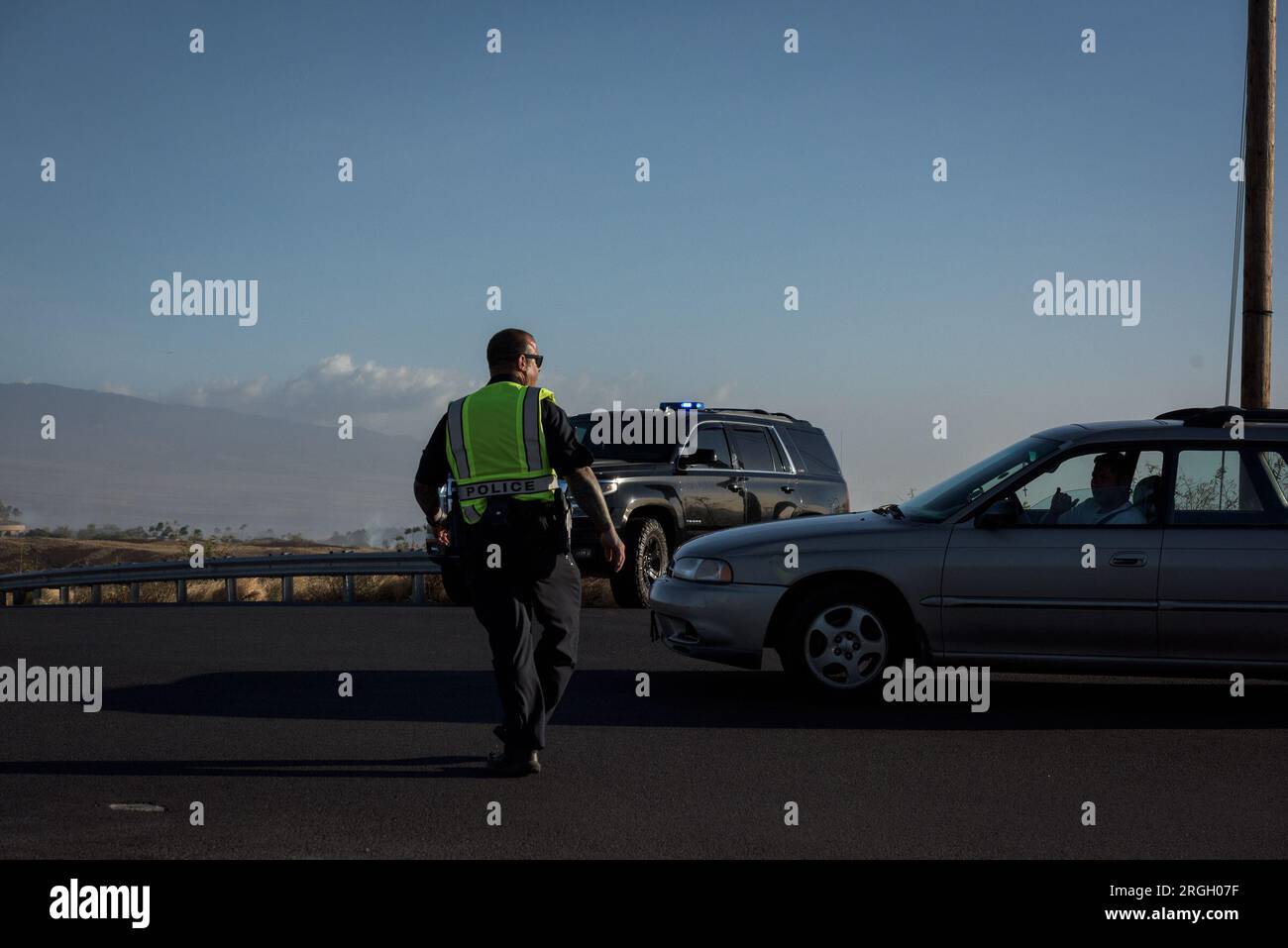 Kohalabrushfires hi-res stock photography and images - Alamy