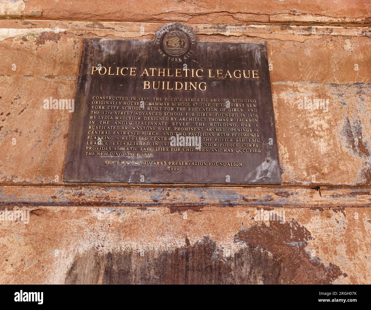 Greenwich Village: Historic, but dilapidated, Police Athletic League ...