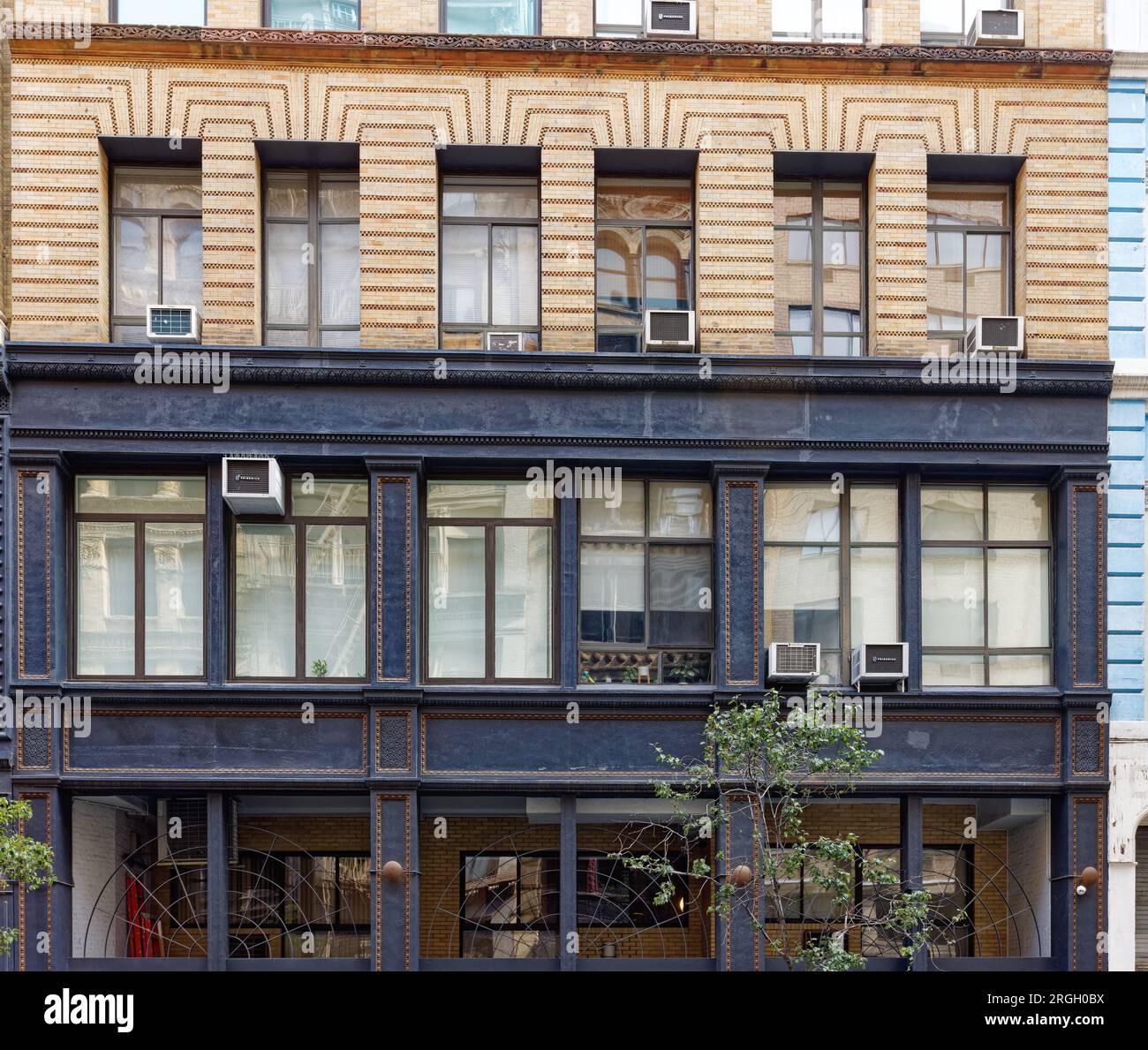 Greenwich Village: University Mews, 39 East 12th Street, is two factory ...