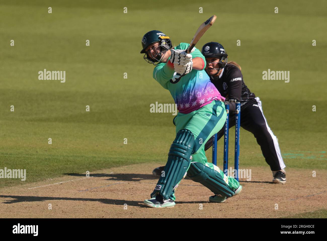 London, UK. 9th Aug, 2023. Dane Van Niekerk of The Oval Invincibles ...