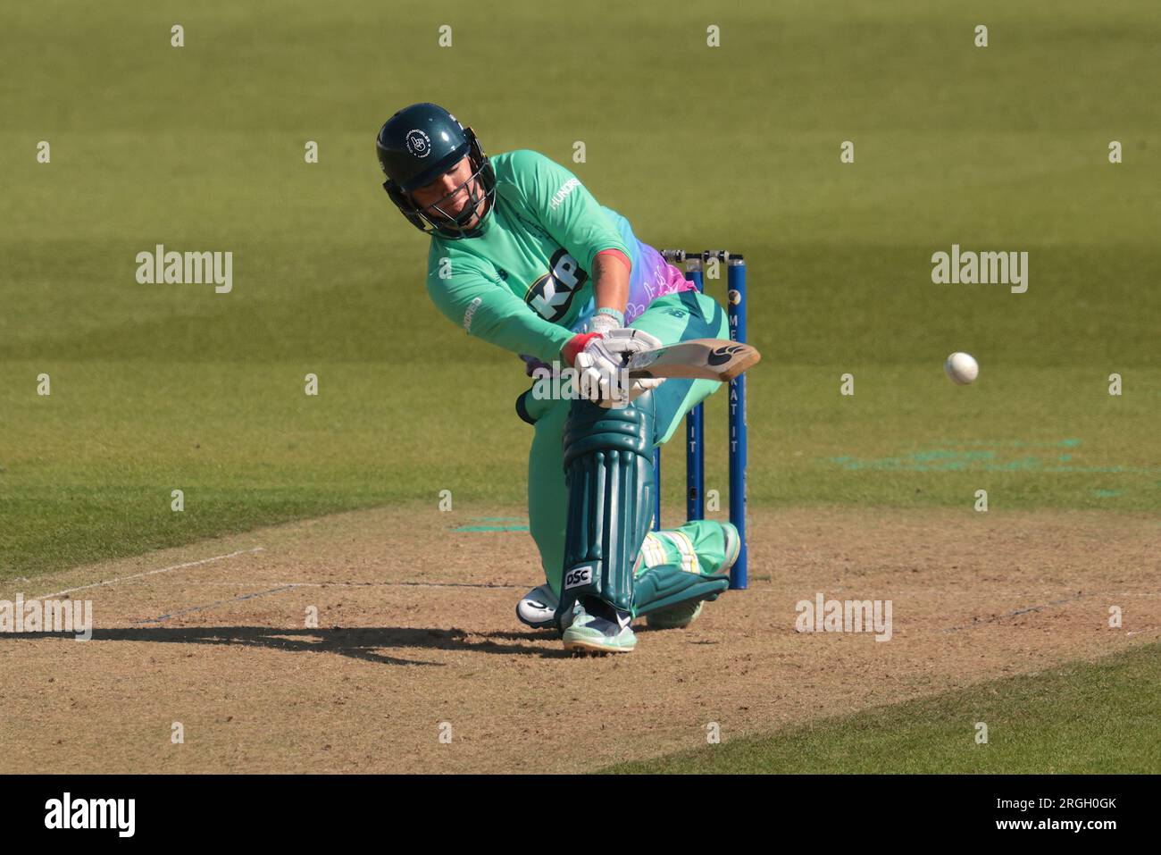 London, UK. 9th Aug, 2023. Dane Van Niekerk of The Oval Invincibles ...