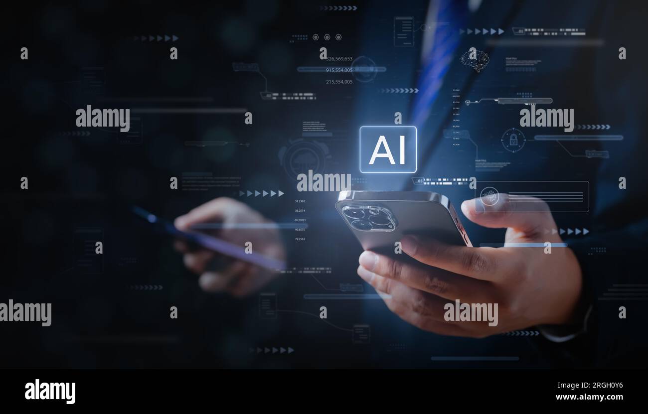 Prompt Text Ai Texting Prompt On Keyboard With Smart Artificial Intelligence Prompt Text With