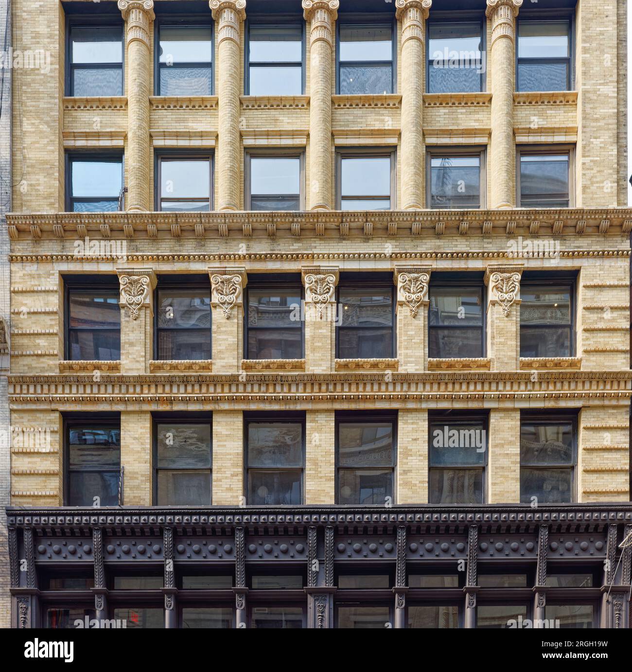 Greenwich Village: 36 East 12th Street blends cast iron base with brick ...