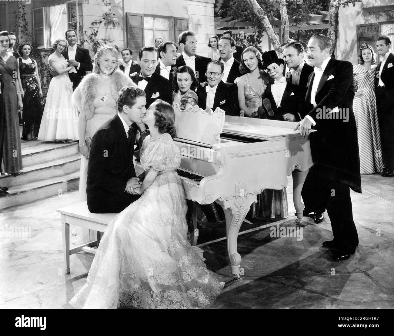 Andrea Leeds, Kenny Baker, Adolphe Menjou, Bobby Clark, Edgar Bergen ...