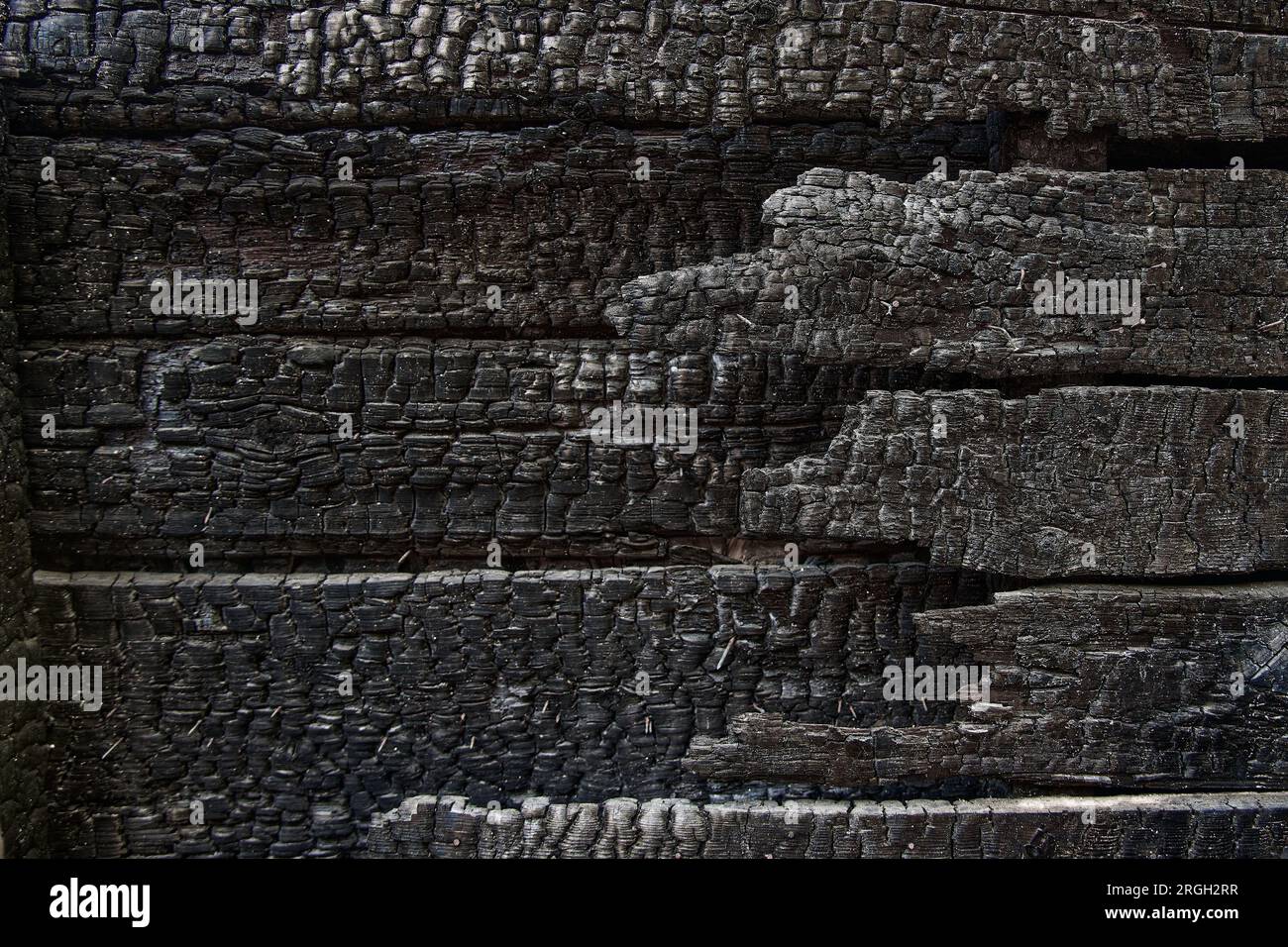 Background burnt horizontal boards hi-res stock photography and images ...