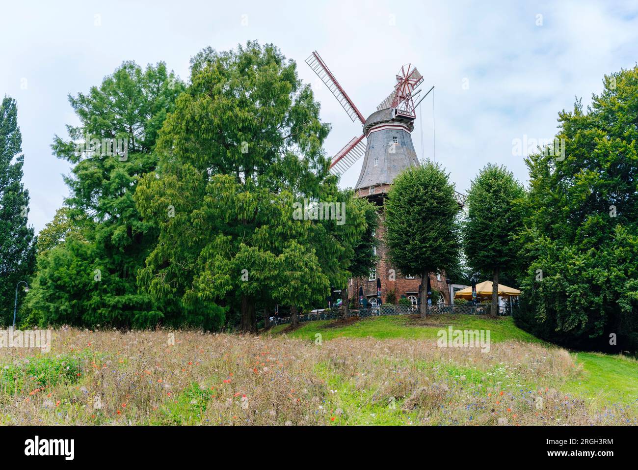 Windmill and city wall hi-res stock photography and images - Alamy
