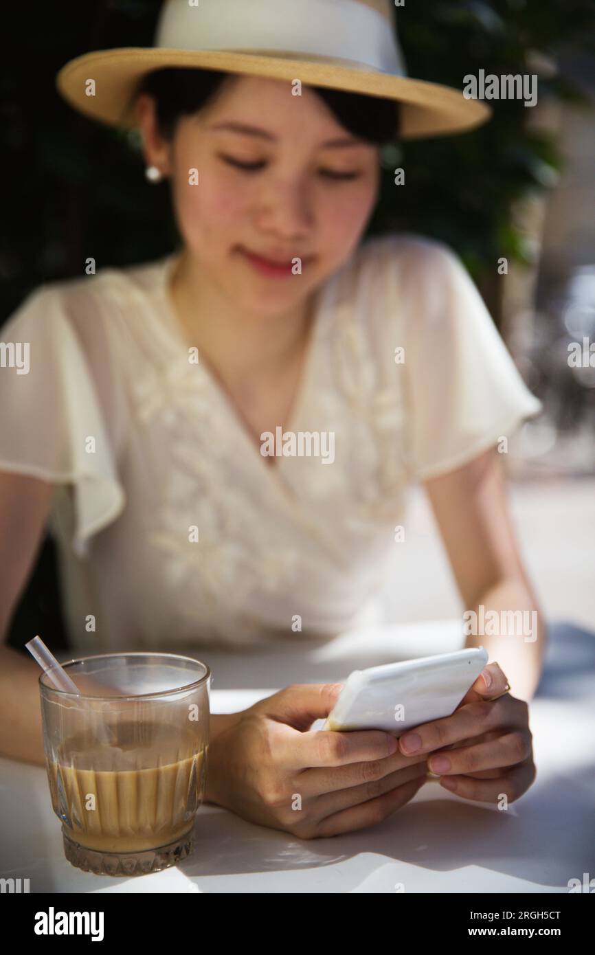 Woman tied to table hi-res stock photography and images - Alamy