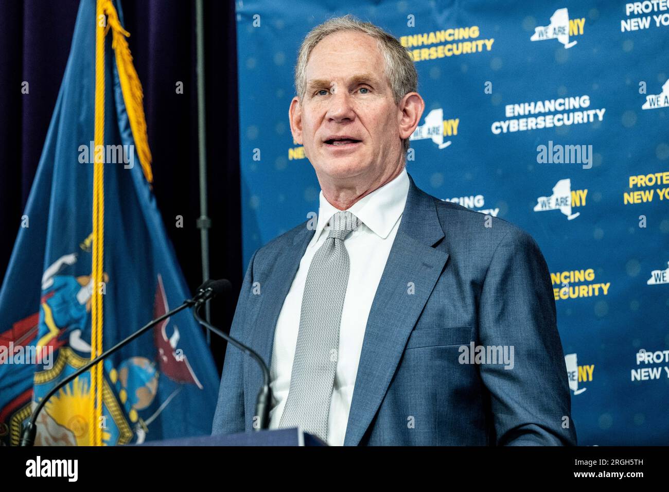 Brooklyn, United States. 09th Aug, 2023. Janno Lieber, CEO of the ...